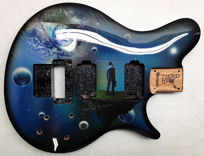 Warmoth Velocity Guitar | Sims Guitar Refinishing